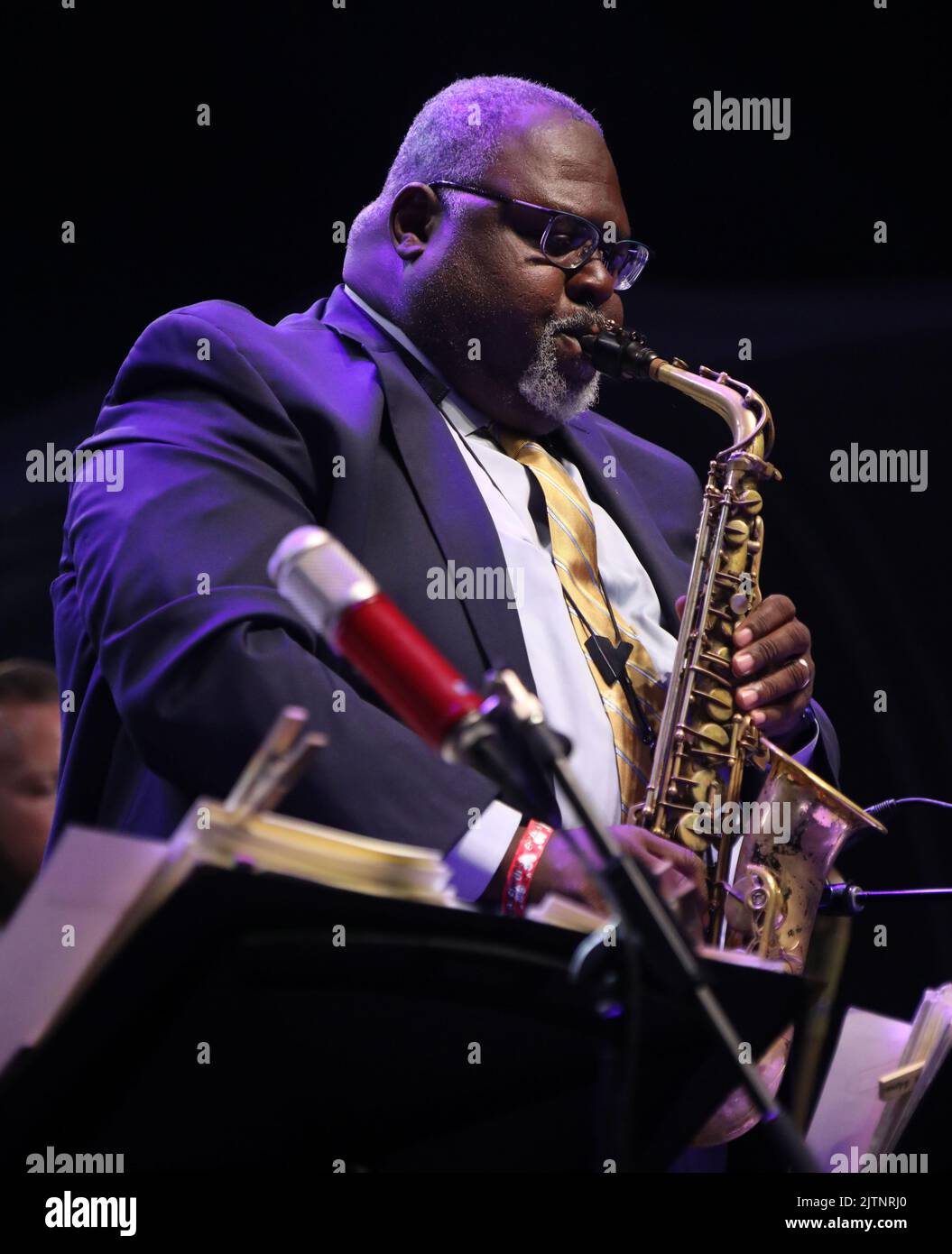 August 31, 2022, New York City, New York, USA: Musician SHERMAN IRBY ...