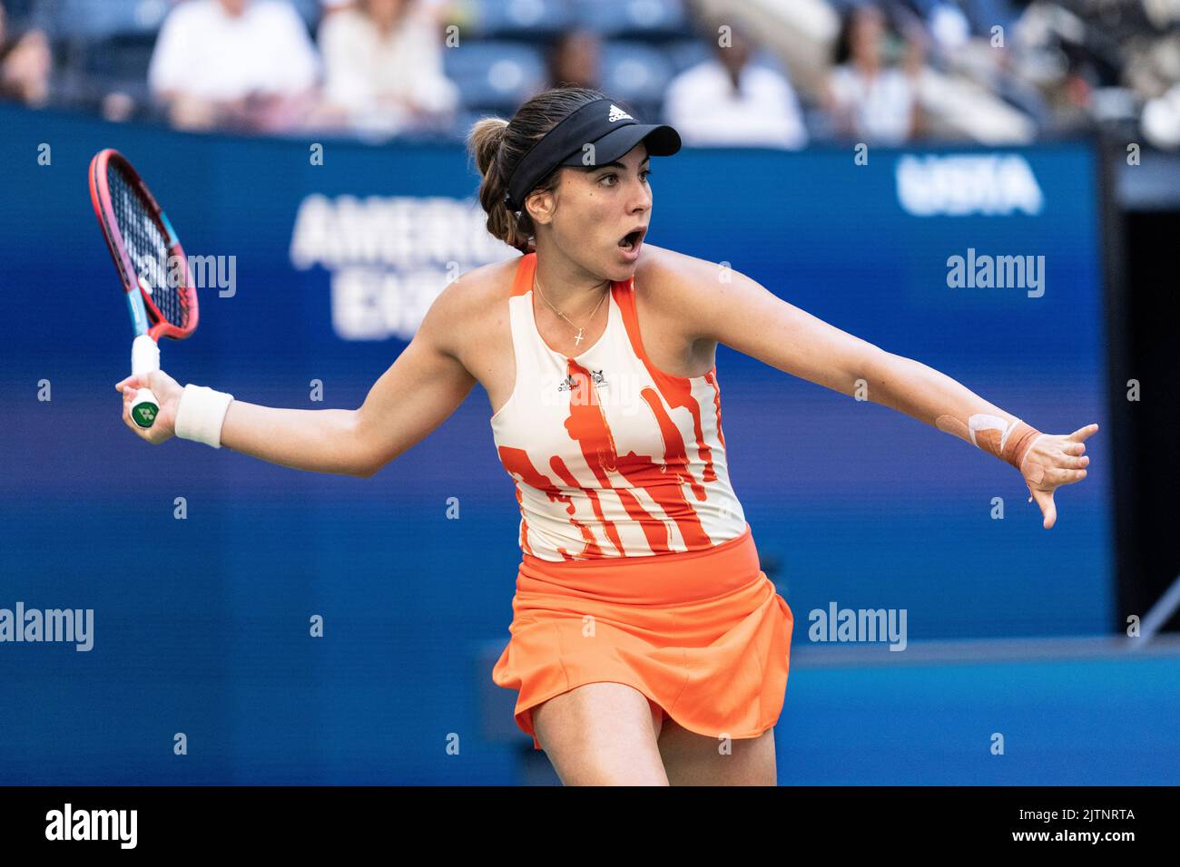 New York, NY - August 31, 2022: Elena Gabriela Ruse of Romania returns ...