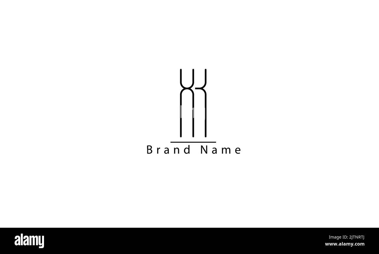 Xk Kx X K Abstract Vector Logo Monogram Template Stock Vector Image
