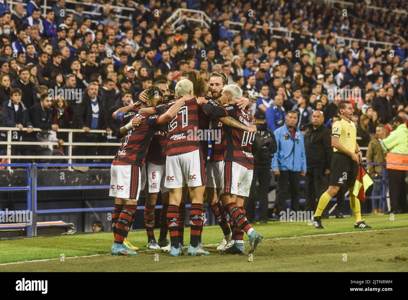 Buenos Aires, Argentina. 31st Aug, 2022. Match between Flamengo x Velez Sarsfield valid for the ...