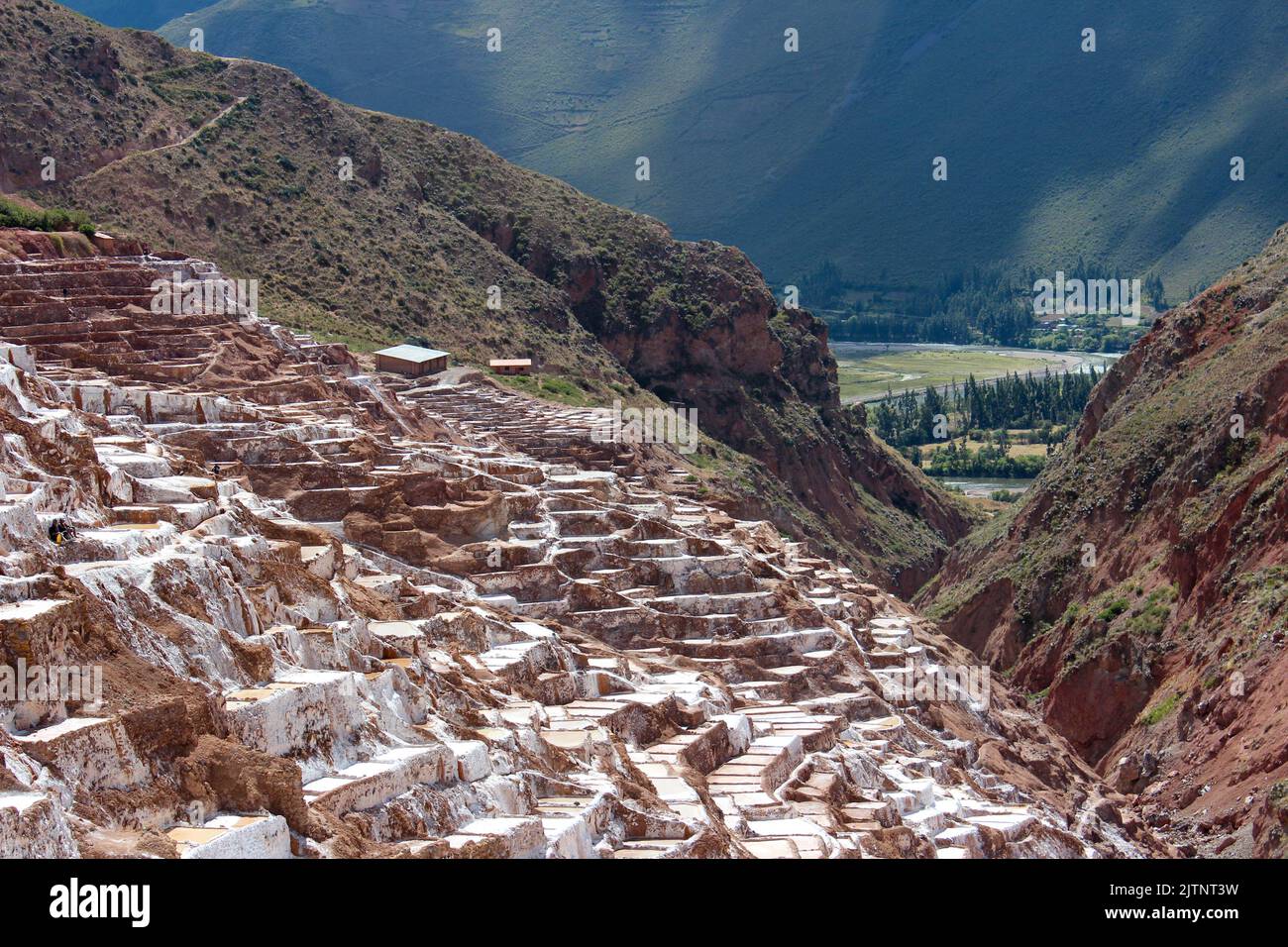Salinas de Maras, impressive Peruvian salt banks cultivated since the ...