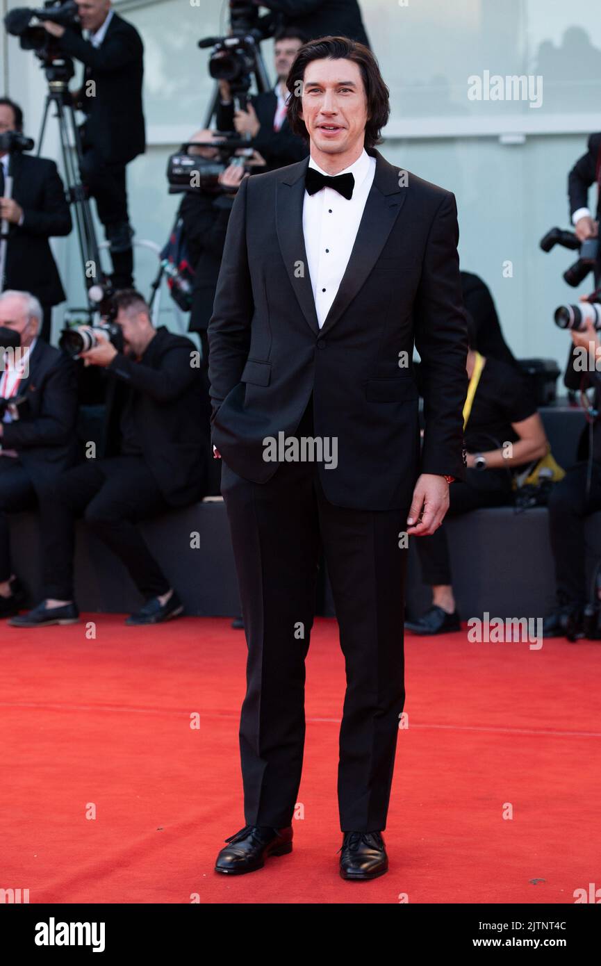 Venice, Italy. August 31, 2022, Adam Driver attends the "White Noise ...