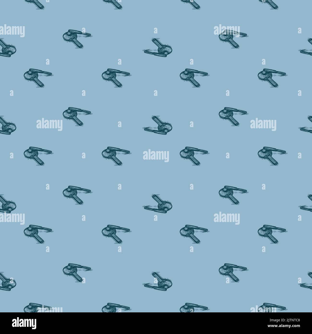 Ping pong racket engraved seamless pattern. Vintage sport elements for ...