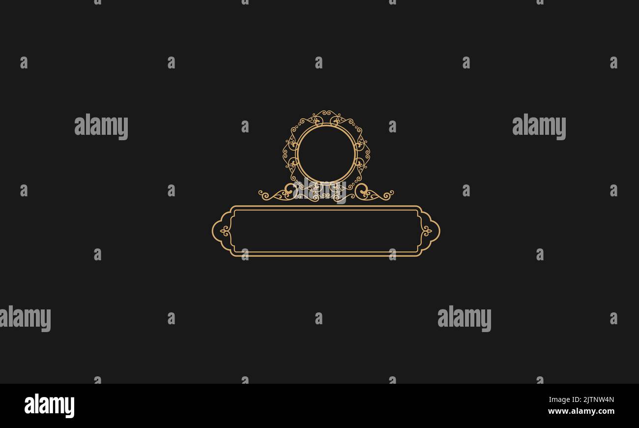 Luxury vector logo design template Stock Vector Image & Art - Alamy