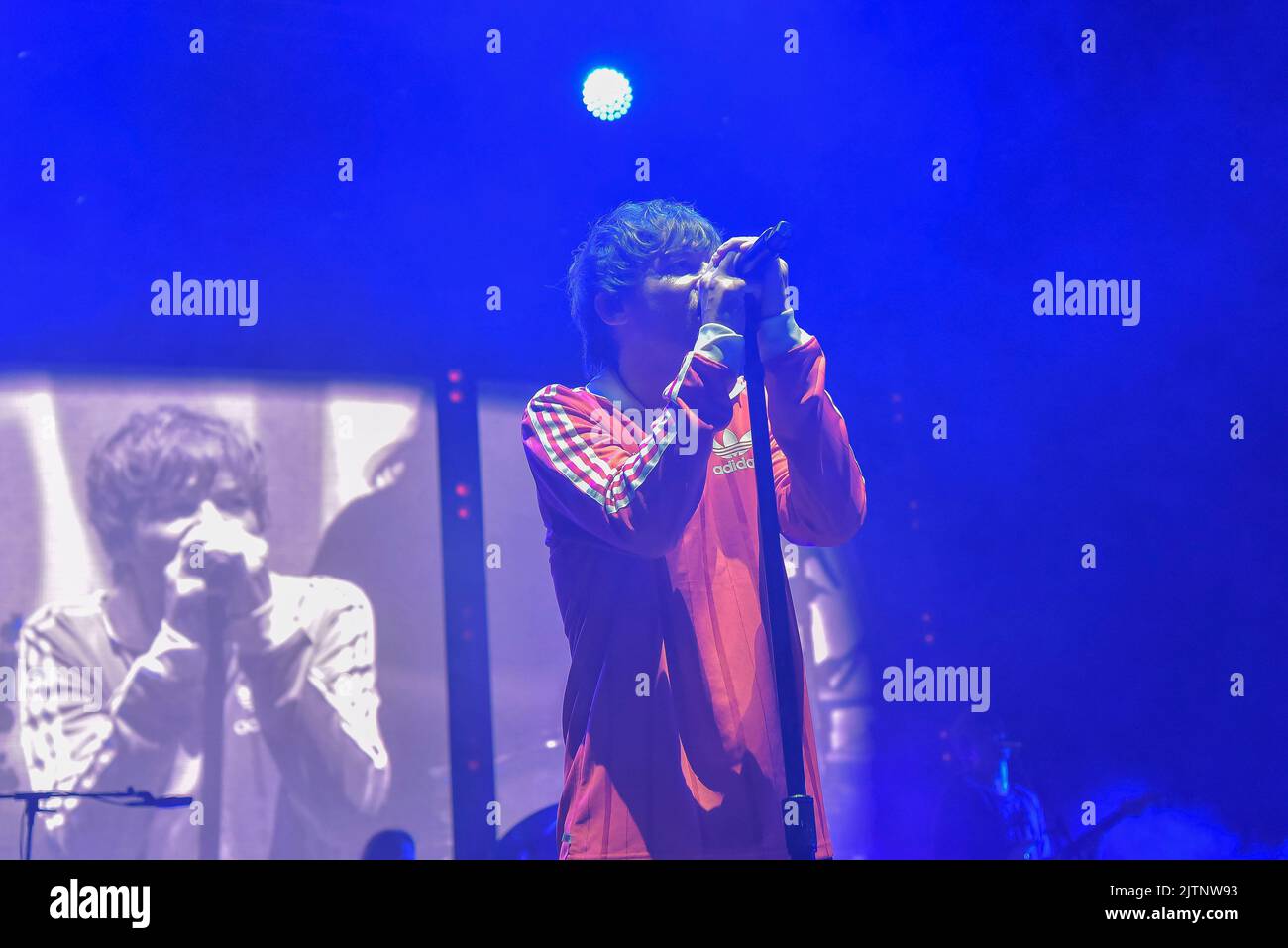 Rome, Italy. 30th Aug, 2022. Louis Tomlinson in concert at Auditorium ...