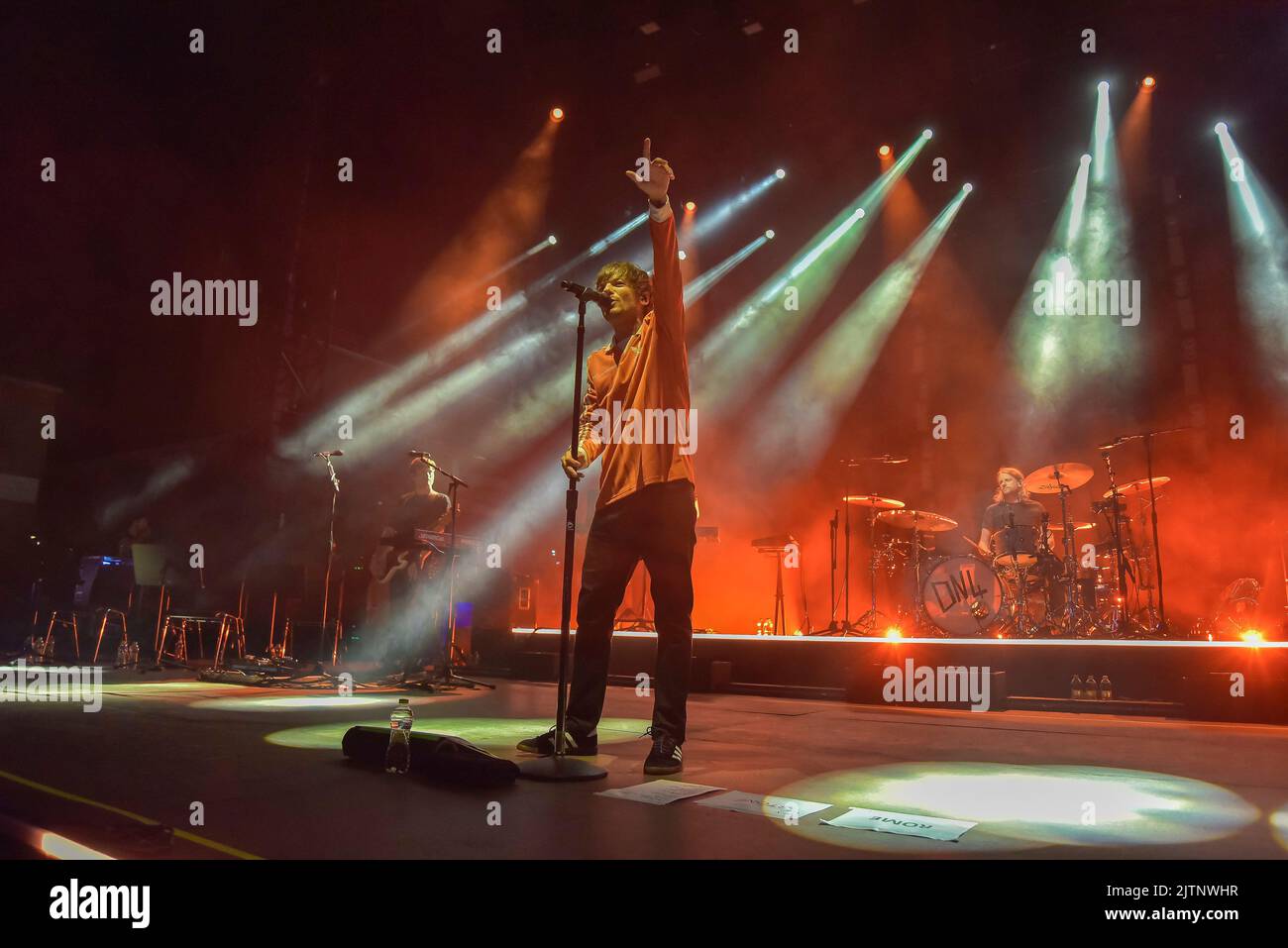 August 30, 2022, Rome, Italy: Louis Tomlinson in concert at Auditorium ...