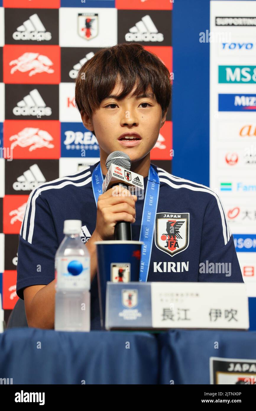 Tokyo, Japan. 1st Sep, 2022. Ibuki Nagae Football/Soccer : FIFA U-20 ...