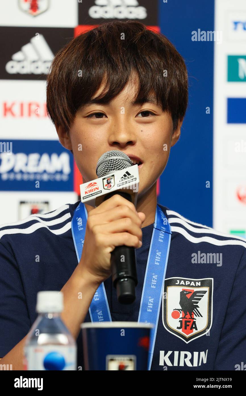 Tokyo, Japan. 1st Sep, 2022. Ibuki Nagae Football/Soccer : FIFA U-20 Women's World Cup Costa ...