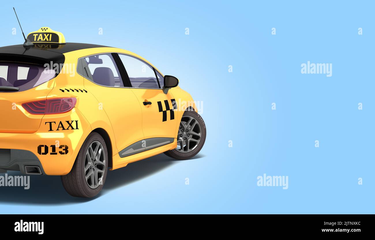 Ordering a taxi cab online internet service transportation concept ...