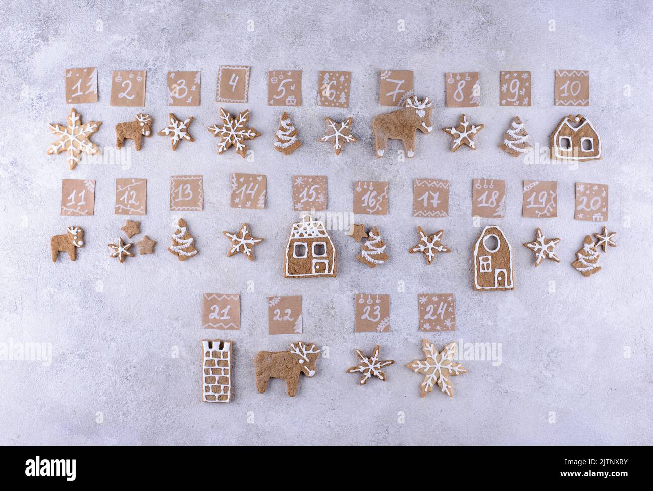 Diy advent calendar hi-res stock photography and images - Alamy