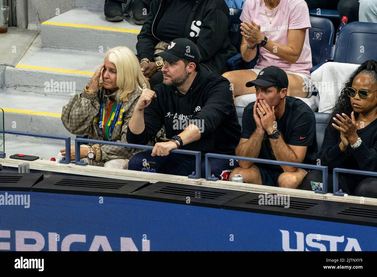 New York Ny August 31 2022 Alexis Ohanian 2nd From Left Attends