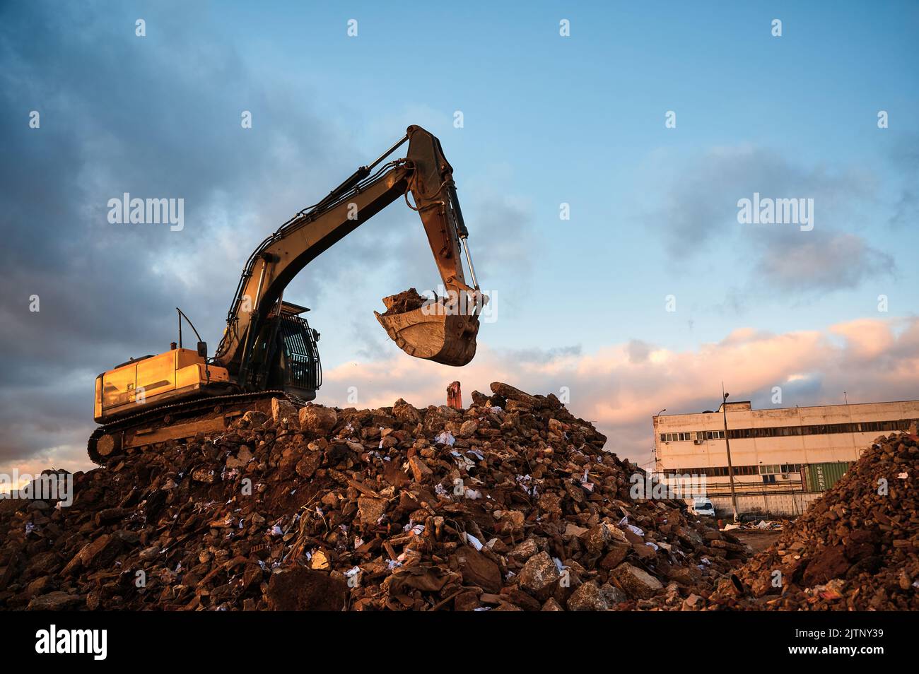 Concrete waste hi-res stock photography and images - Alamy