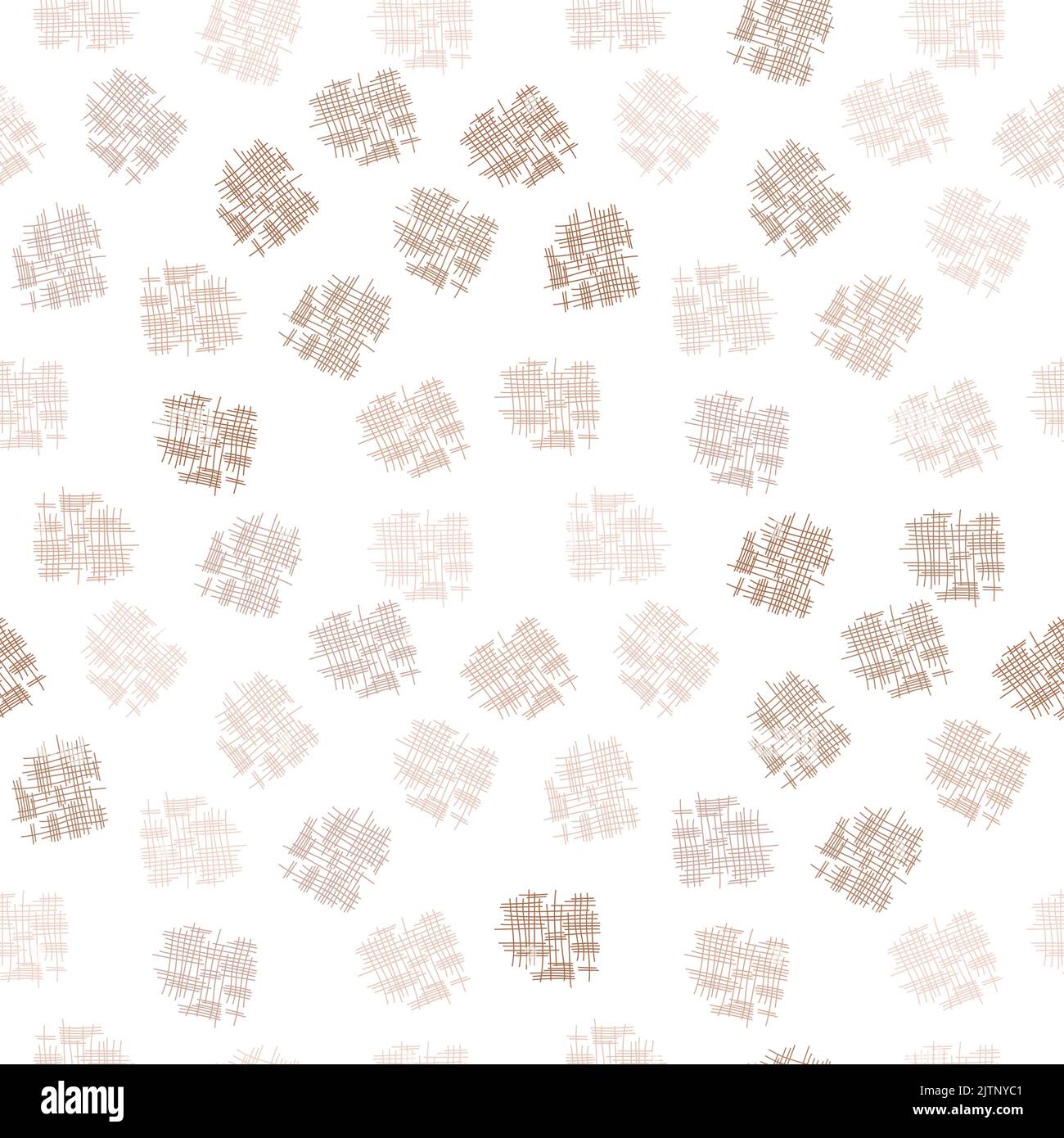 Seamless editable abstract pattern. Vector illustration for textiles ...