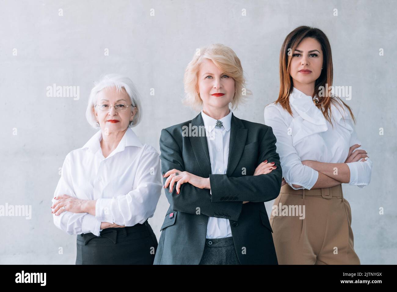 successful business women ambitious female team Stock Photo - Alamy