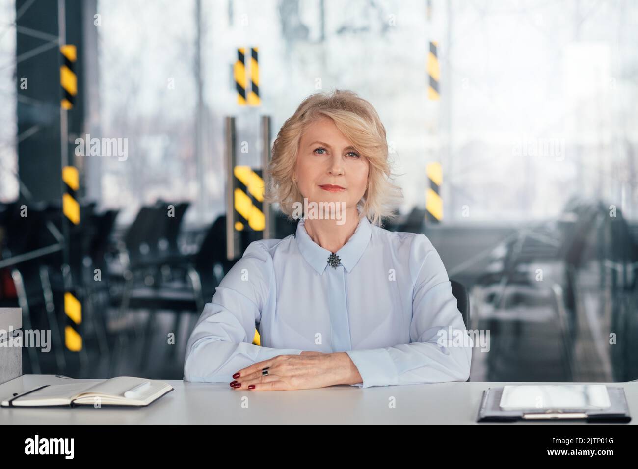 human resources executive confident business woman Stock Photo - Alamy