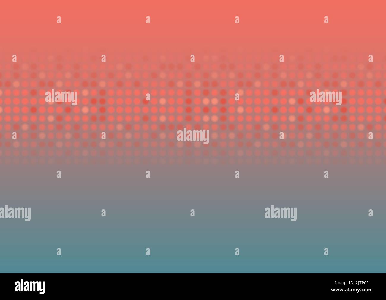 Living coral shiny circle particles abstract background. Vector design ...