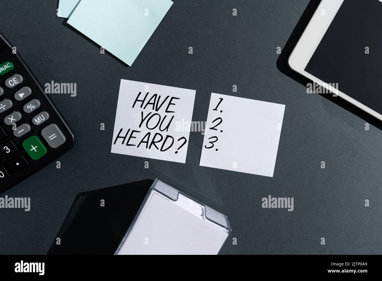 Handwriting text Have You Heard, Conceptual photo To know the ultimate ... Handwriting text Have You Heard, Conceptual photo To know the ultimate ...