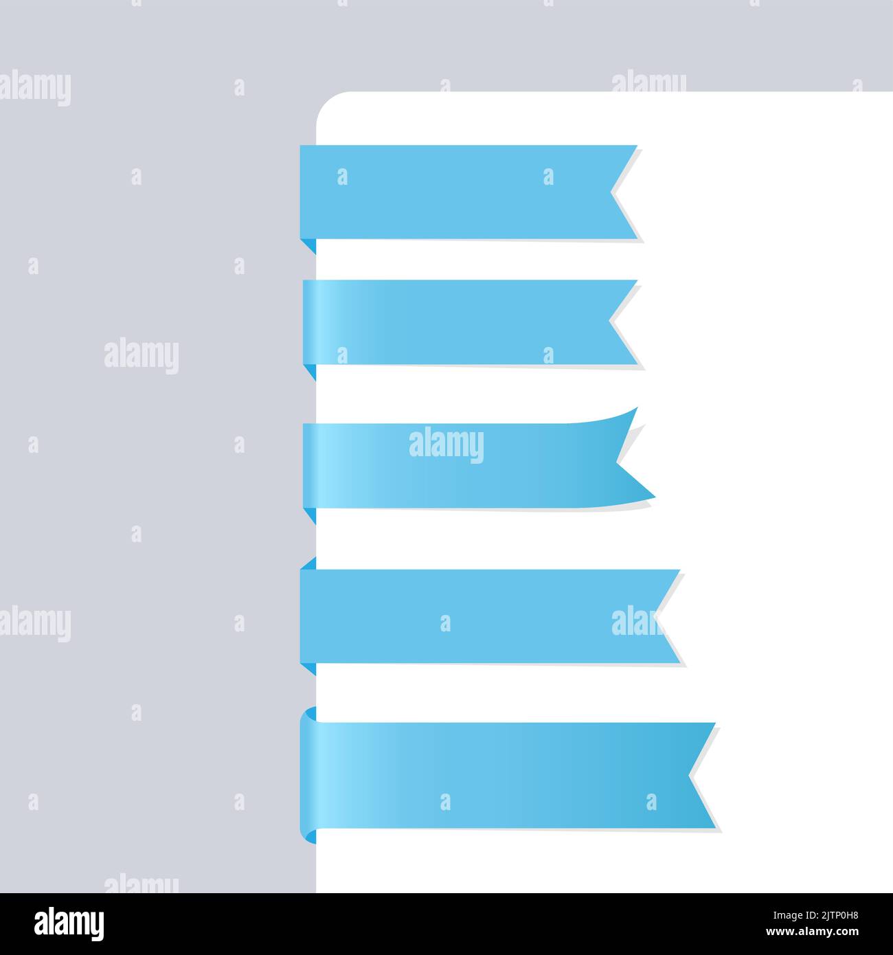 set of different wrapping blue labels Stock Vector Image & Art - Alamy