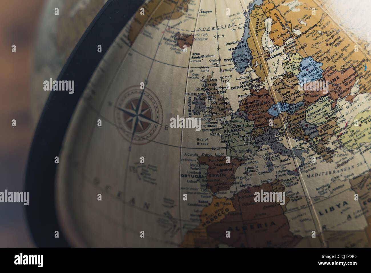 Vintage classroom geography hi-res stock photography and images - Alamy