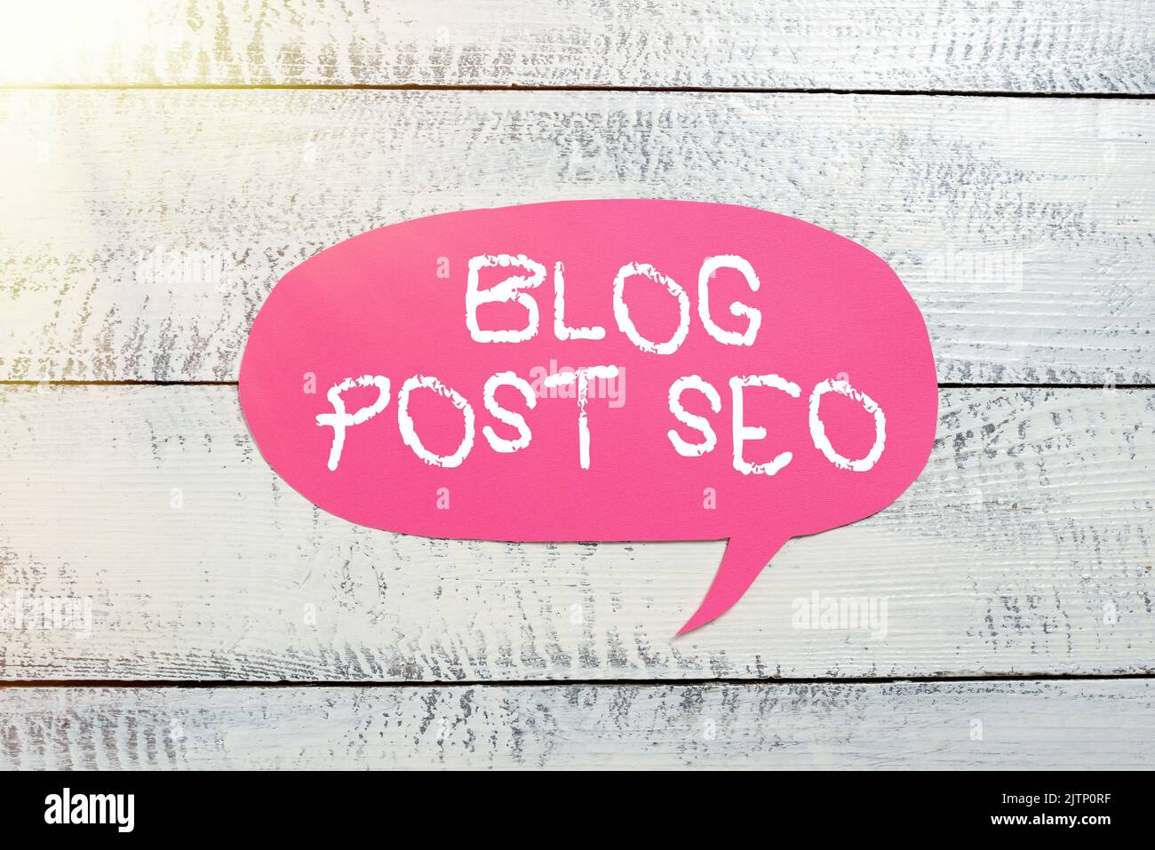 Handwriting text Blog Post Seo, Word for Search Engine Optimization ...