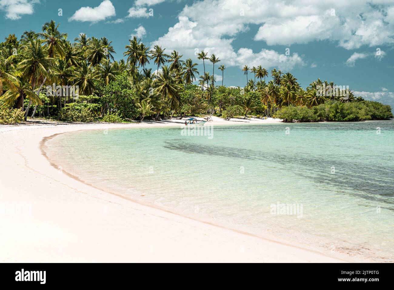 Carribean Beach on dream Island Stock Photo - Alamy