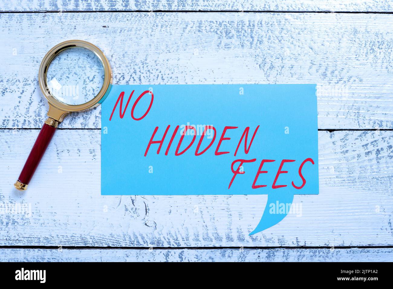 Inspiration showing sign No Hidden Fees, Conceptual photo Tagged price ...