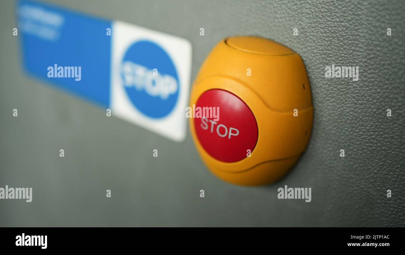 Tram stop indicator sign hi-res stock photography and images - Alamy