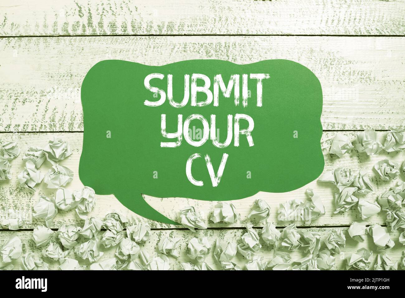 Sign displaying Submit Your Cv, Concept meaning Looking for a job ...