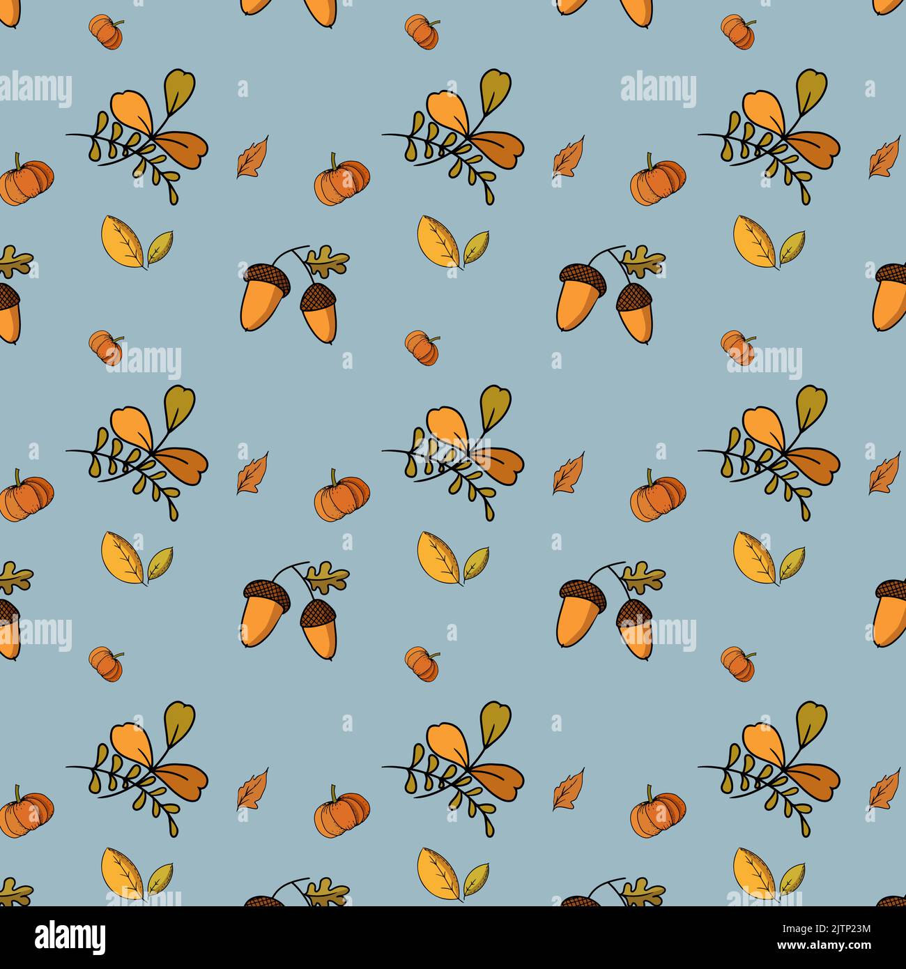 Fresh autumn pumpkins isolated Stock Vector Images - Alamy
