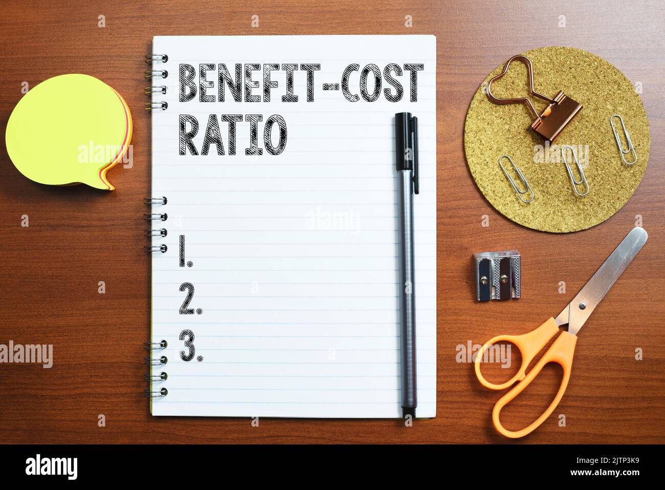 Text caption presenting Benefit Cost Ratio, Concept meaning ...