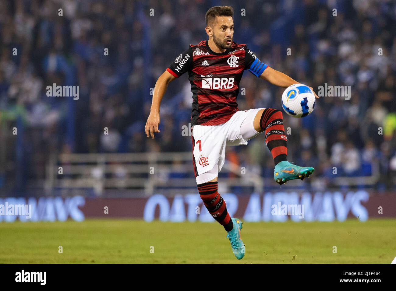 Buenos Aires, Argentina. 31st Aug, 2022. Everton Ribeiro of Flamengo in action during the Copa ...
