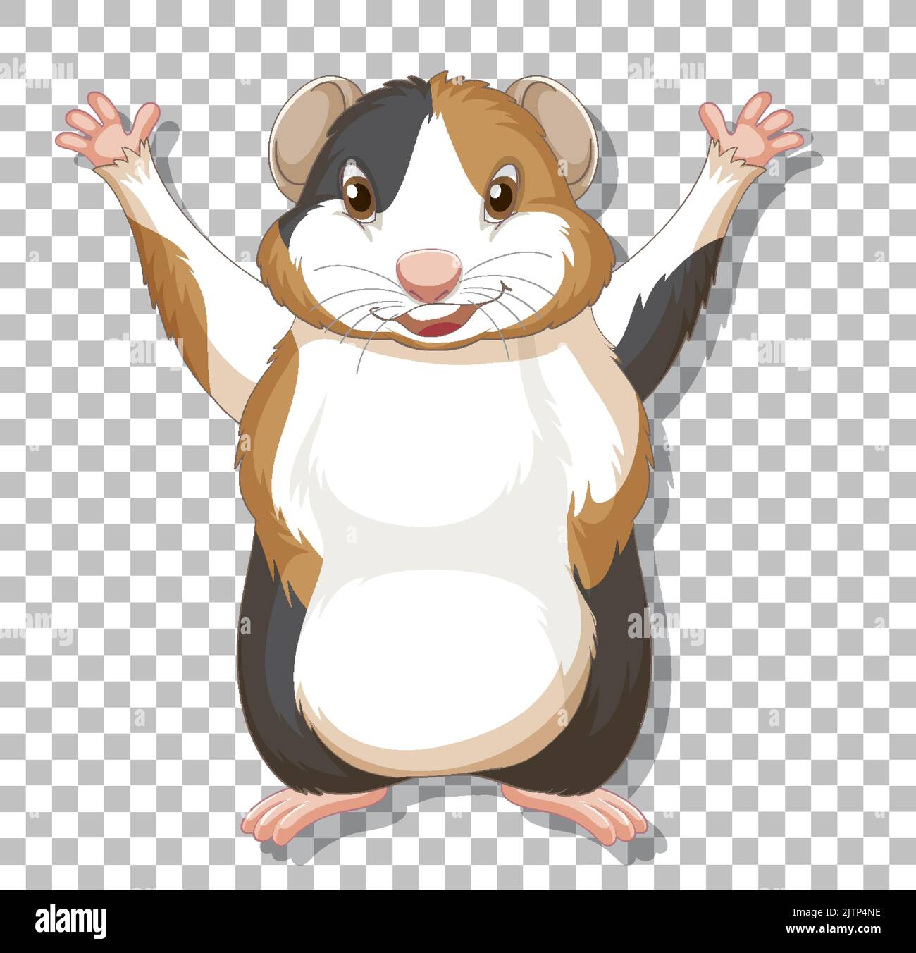 Hamster in cartoon style illustration Stock Vector Image & Art - Alamy
