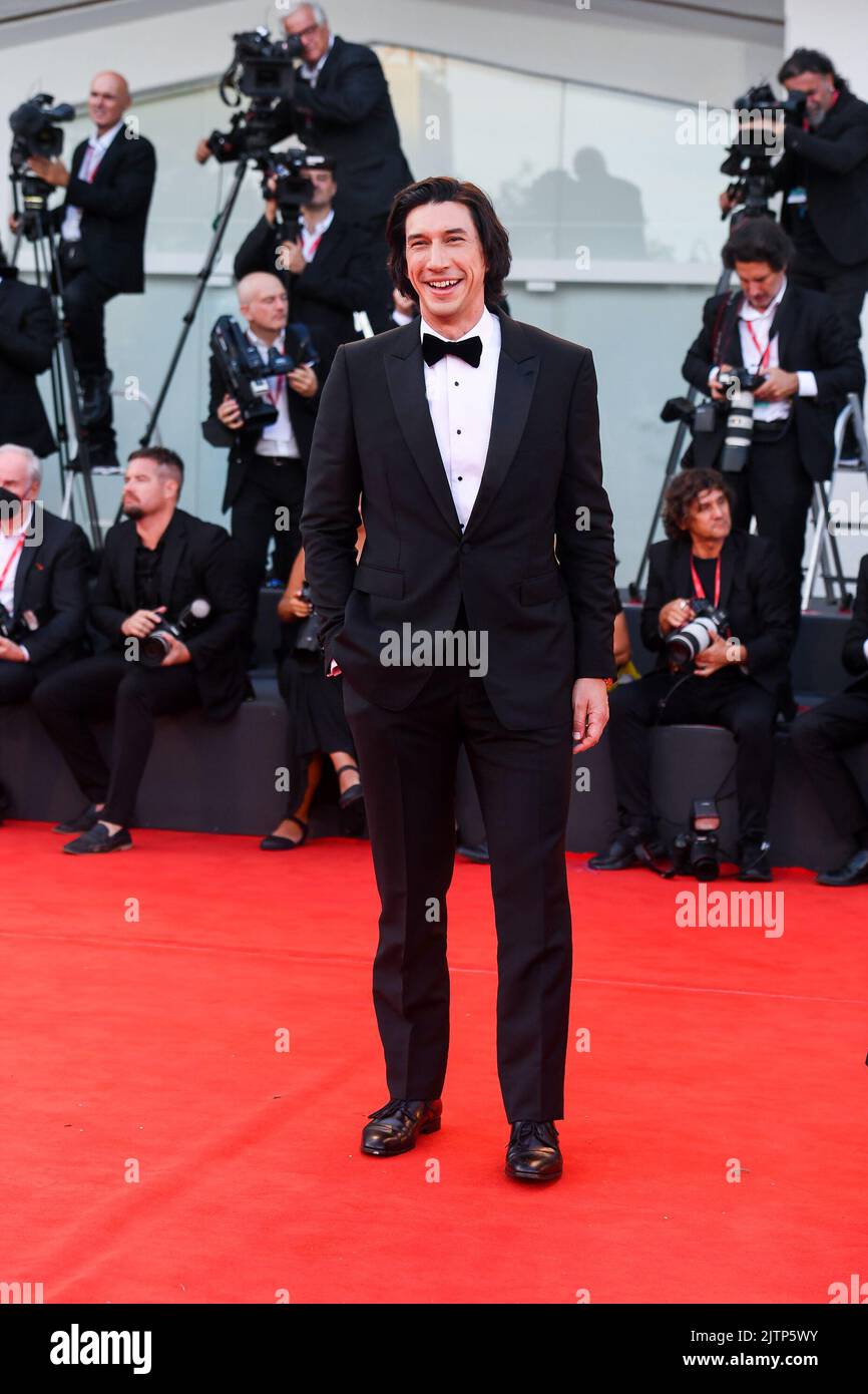 Venice, Italy, 31/08/2022, Adam Driver 79th Venice Film Festival Red ...