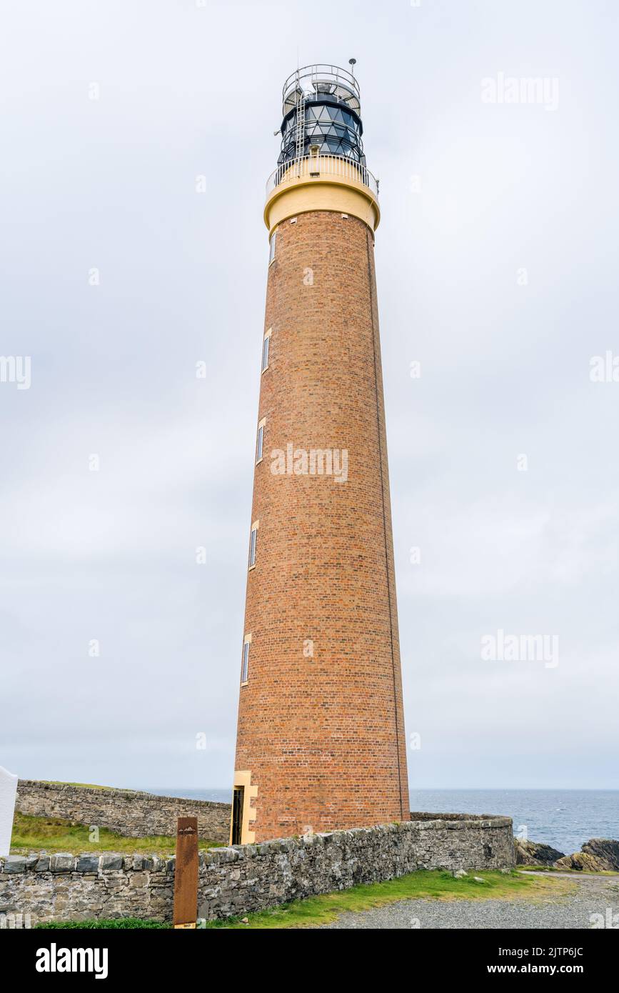 Butt of Lewis lighthouse on the Isle of Lewis, Scotland, UK Stock Photo ...