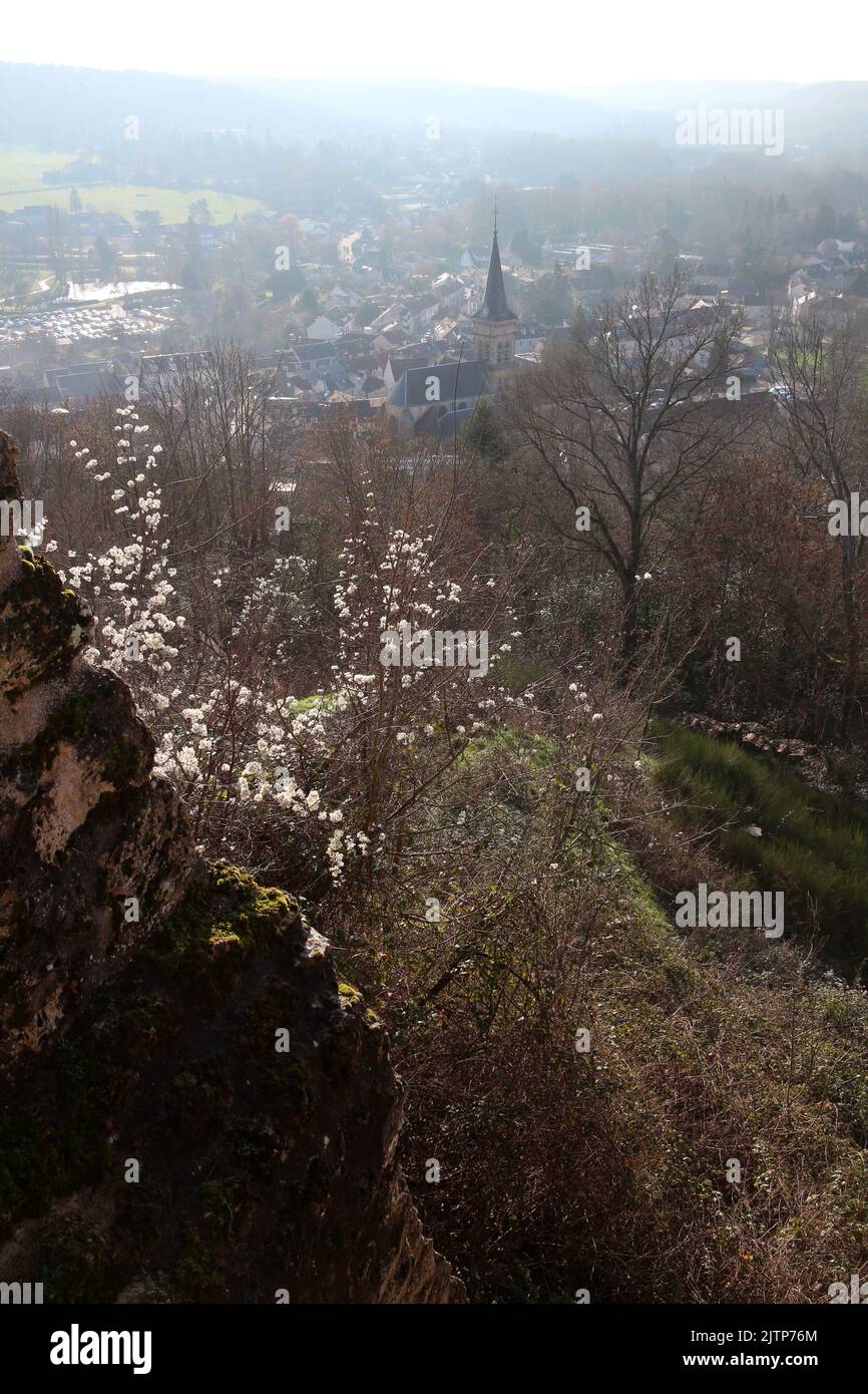 Haute vallee de chevreuse natural regional park hi-res stock ...