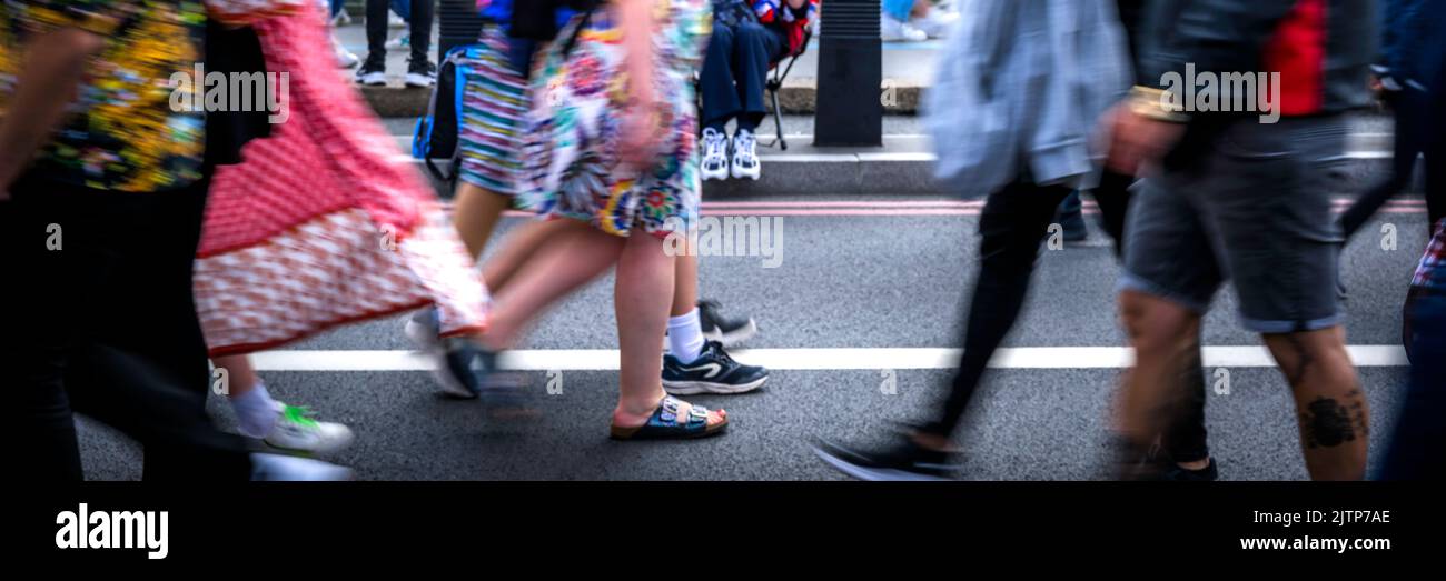 Rush Hour walks at London, London, UK Stock Photo - Alamy