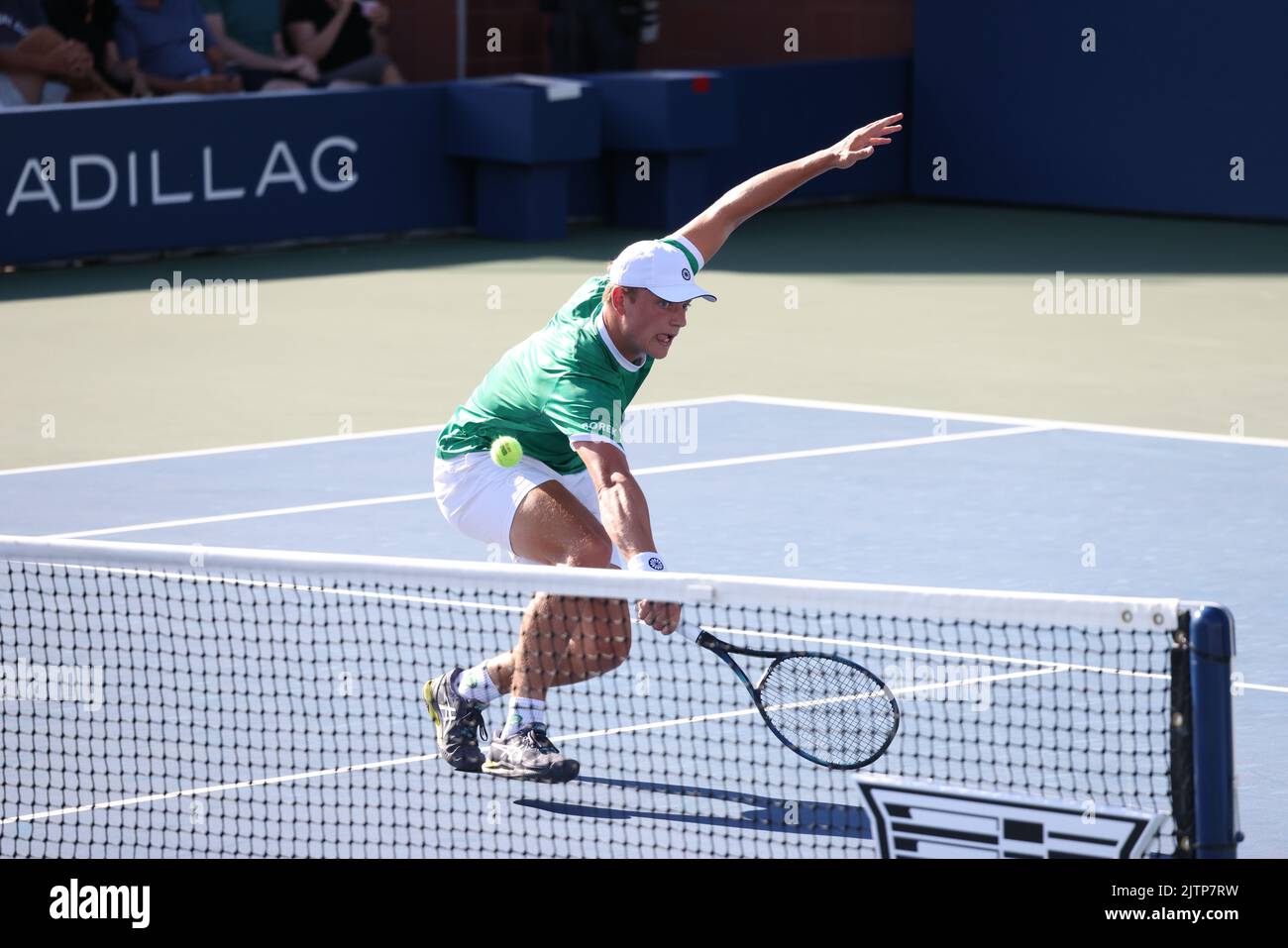 NEW YORK, NY - AUGUST 31: Tim van Rijthoven of the Netherlands during ...