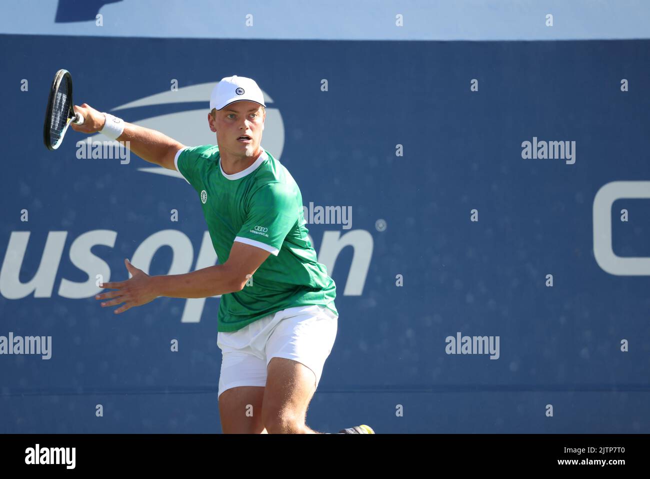 NEW YORK, NY - AUGUST 31: Tim van Rijthoven of the Netherlands during ...