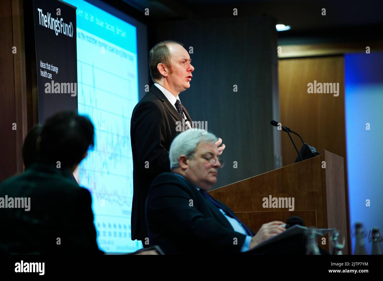 Stephen O'Brien, Sue Slipmann and Jonathan Nicholls speaking at The ...