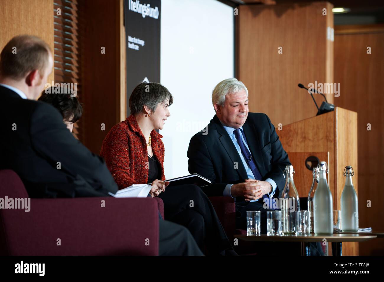 Stephen O'Brien, Sue Slipmann and Jonathan Nicholls speaking at The ...