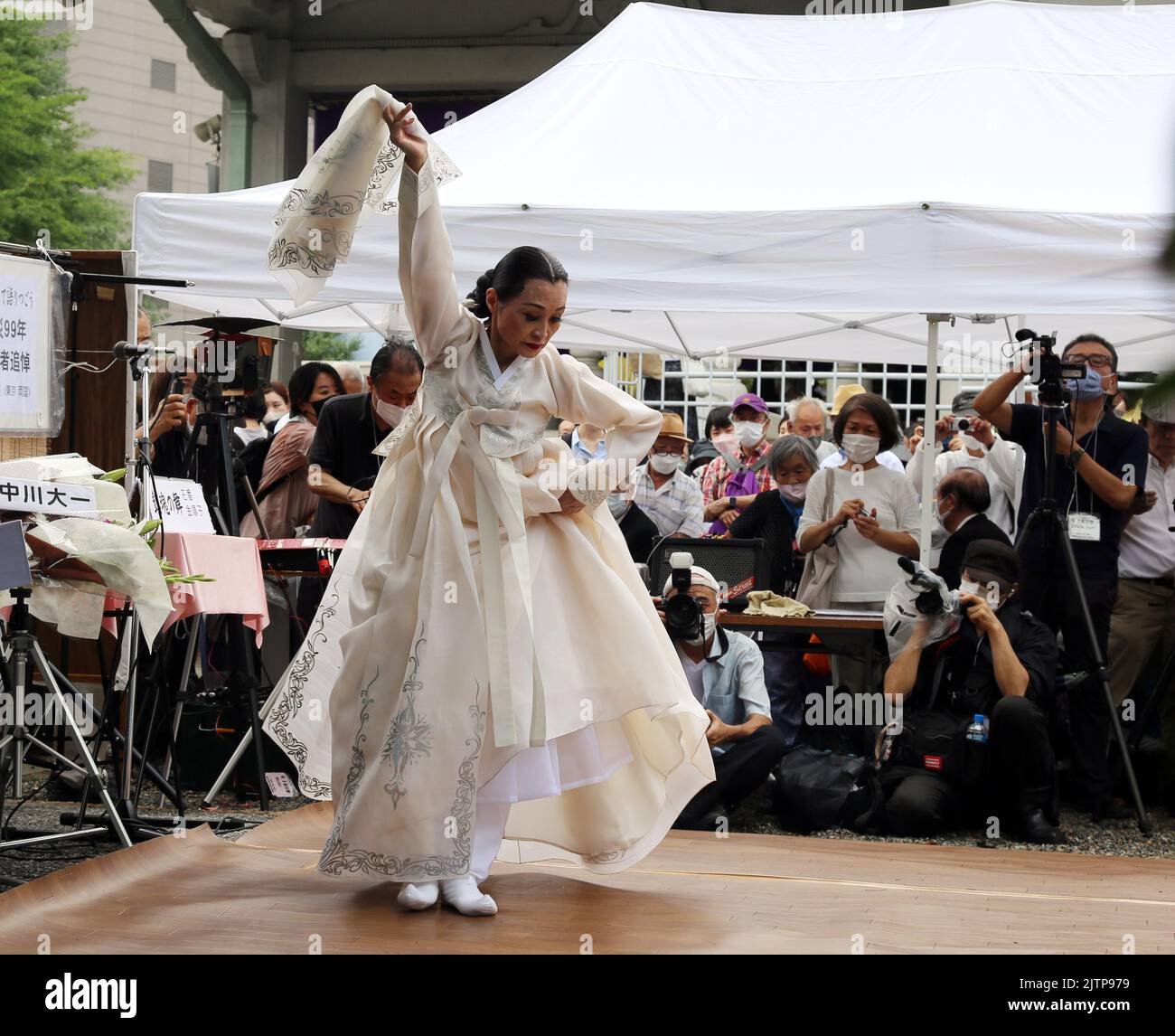01st Sep, 2022. Memorial for victims of 1923 massacre of Koreans in ...