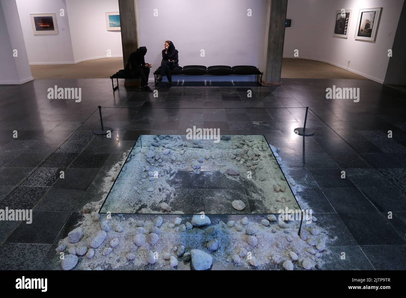 Tehran, Tehran, Iran. 30th Aug, 2022. A view of an installation by ...