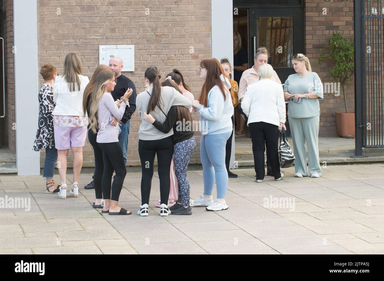 Liverpool, UK, 31/08/2022, A short Prayer Service and silent vigil will ...