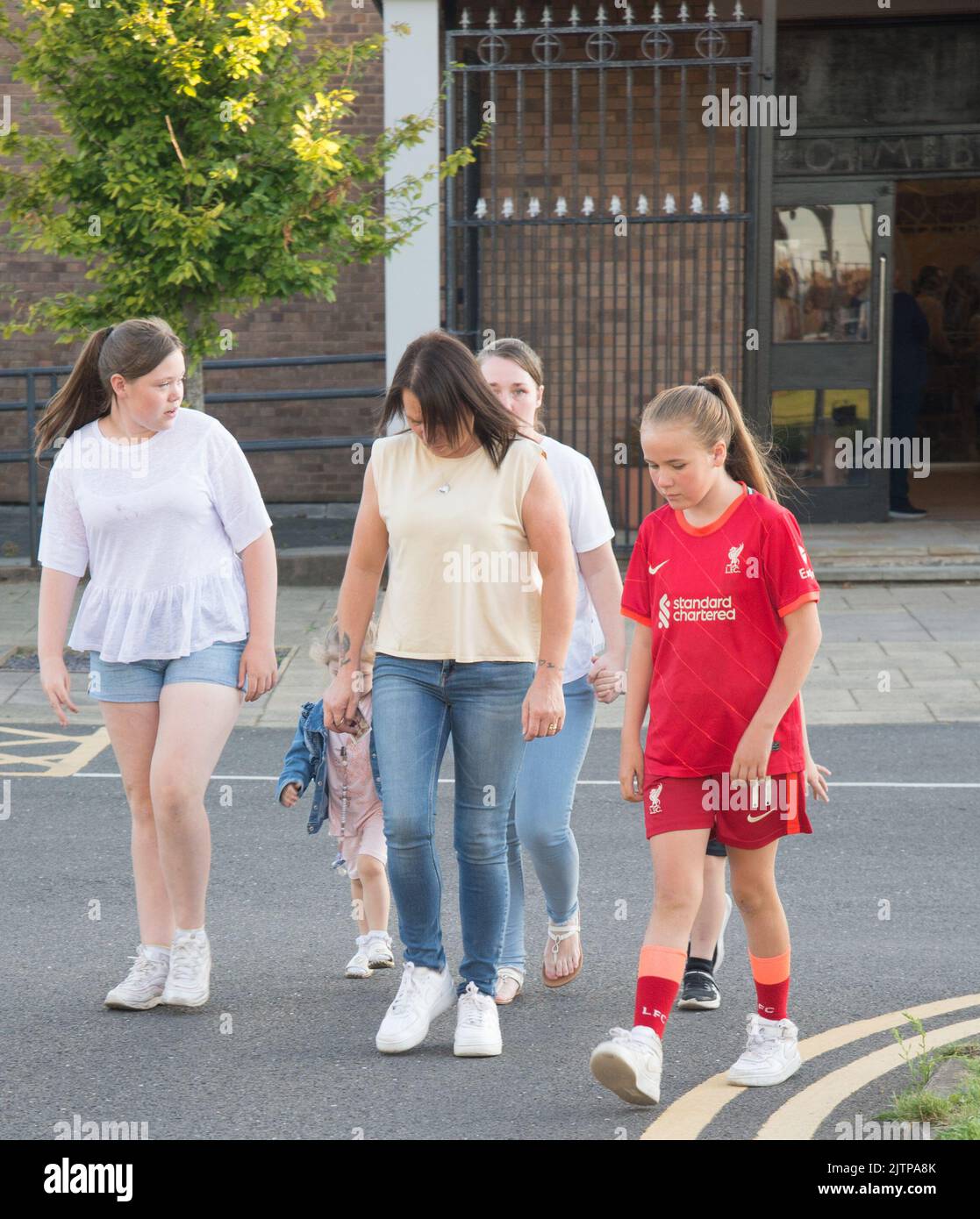 Liverpool, UK, 31/08/2022, A short Prayer Service and silent vigil will ...