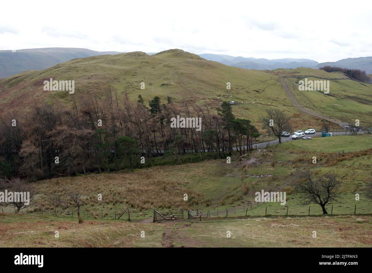 'Watermillock Fell' from The Hause near the Wainwright 'Little Mell ...