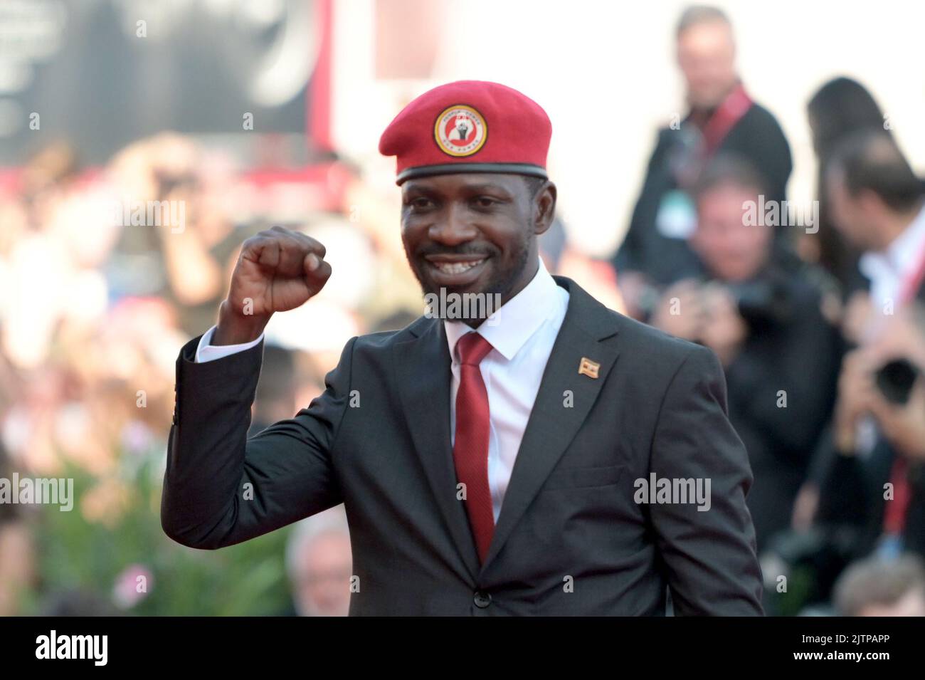 Venedig, Italy. 31st Aug, 2022. Robert Kyagulanyi Ssentamu, known by ...