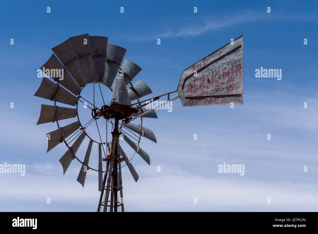 Sixteeen foot diameter wheel of the Dubinky Well, a windmill drilled in ...