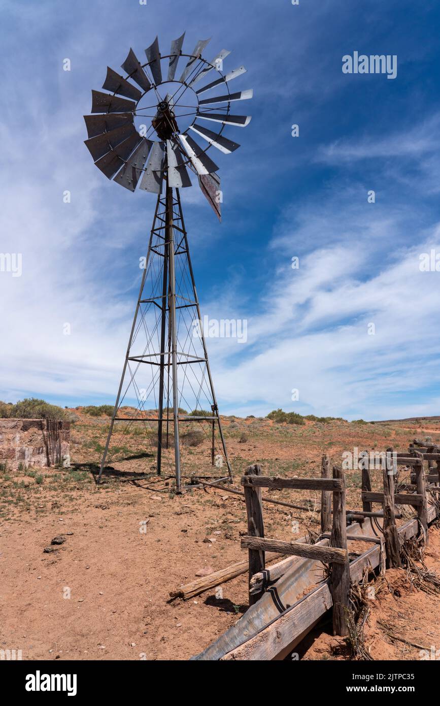 The historic Dubinky Well, drilled by the CCC or Civilian Conservation ...