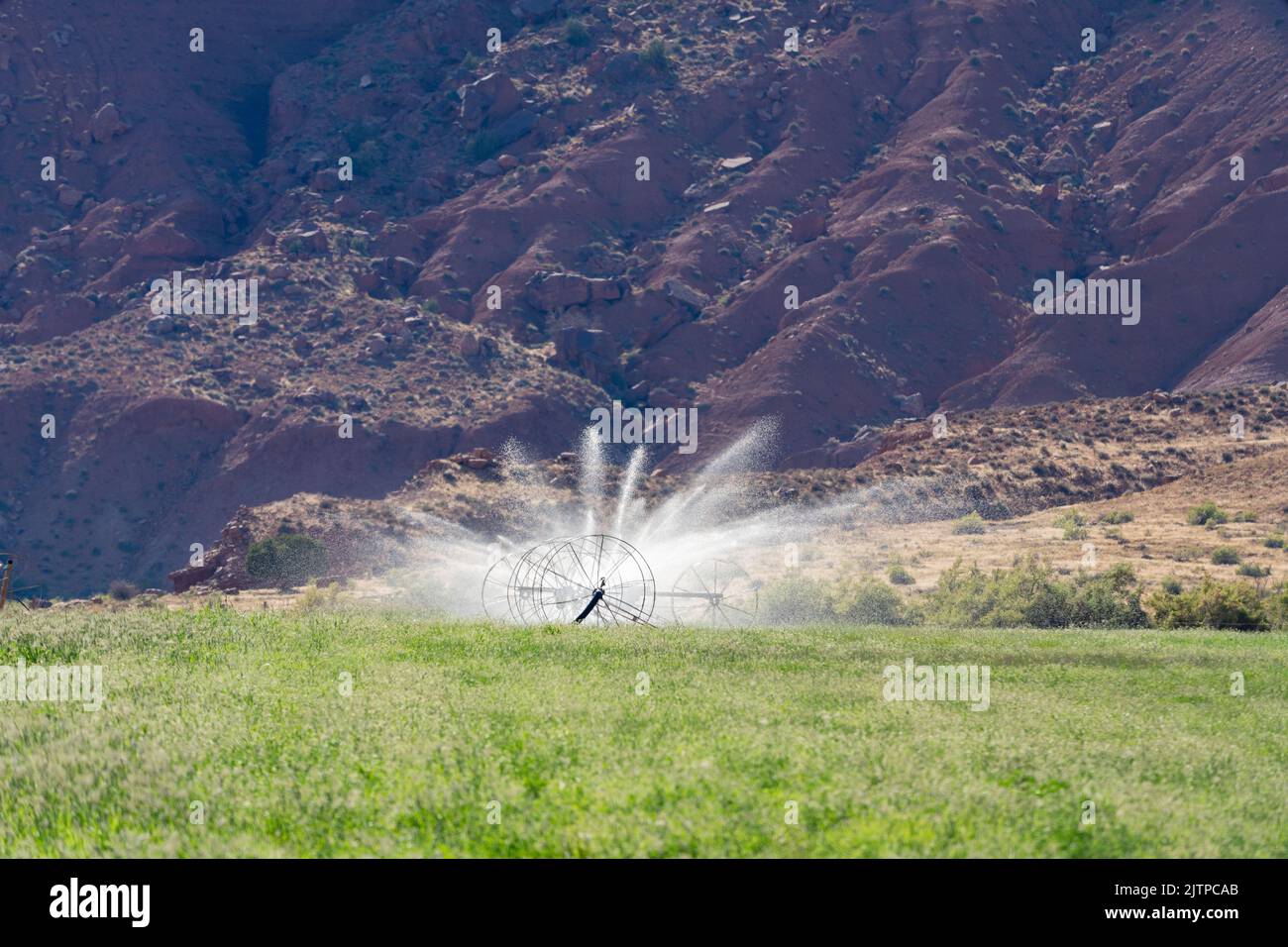 Lateral Move (side Roll, Wheel Line) Irrigation