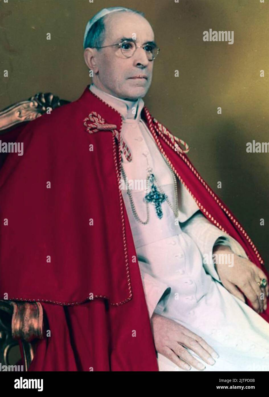 POPE PIUS XII about 1950 Stock Photo - Alamy